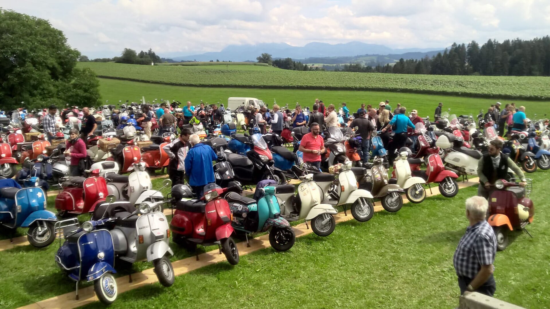 Vespa Treffen 2024 Bayern